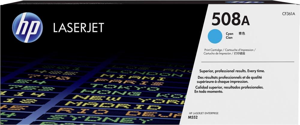 HP 508A Cyan (CF361A) Toner original | Toneroffice, 256,04