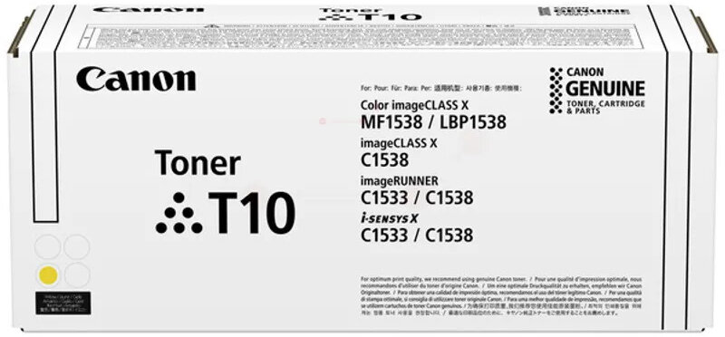 Canon T10 Gelb 4563C001 Toner original | Toneroffice, 103,39