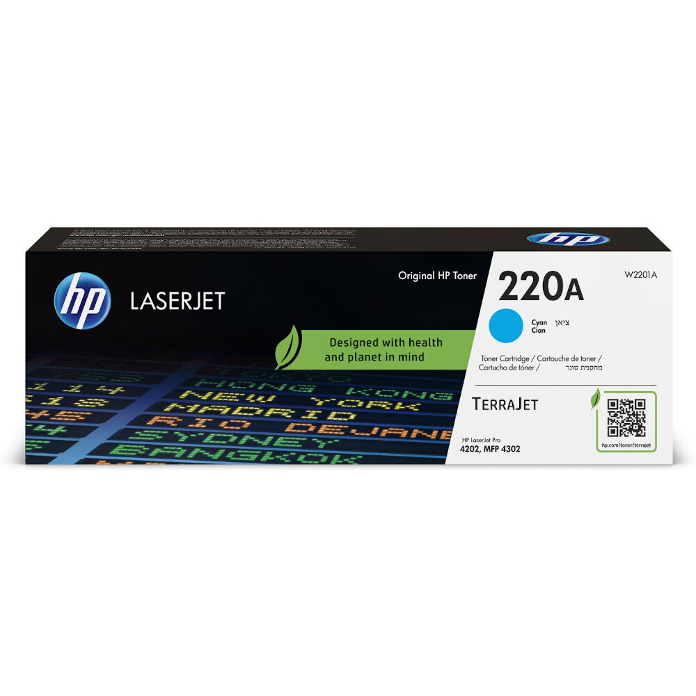 HP 220A Cyan (W2201A) Toner original | Toneroffice, 121,28
