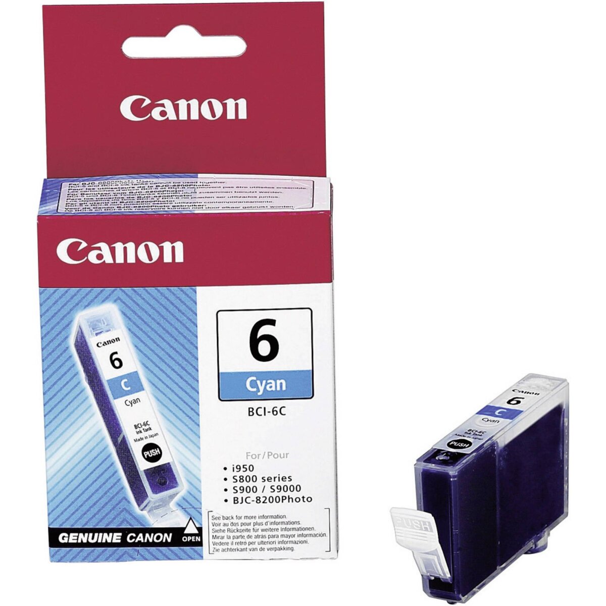 Canon BCI-6 Cyan Druckerpatrone original | Toneroffice, 12,51