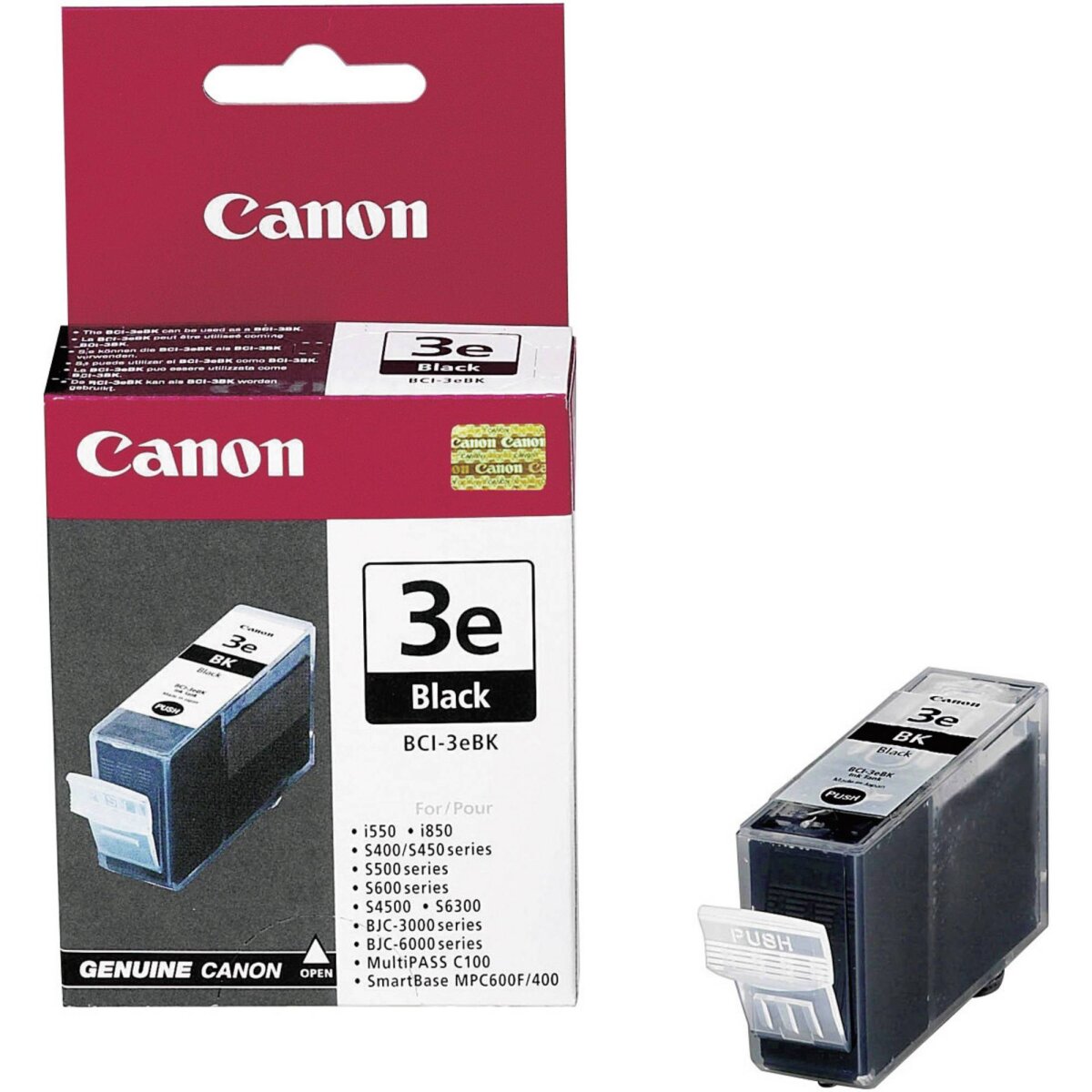 Canon BCI-3 BK Schwarz Druckerpatrone | Toneroffice, 16,64