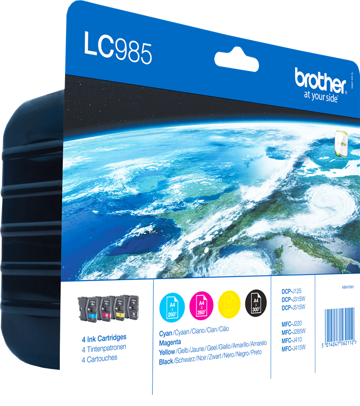 Brother LC-985 Multipack Patronen | Toneroffice, 50,03