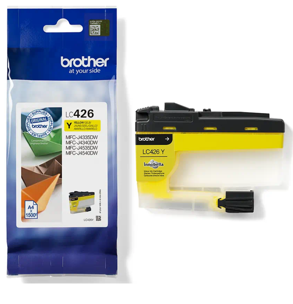 Brother LC 426 Gelb Druckerpatrone | Toneroffice, 22,69