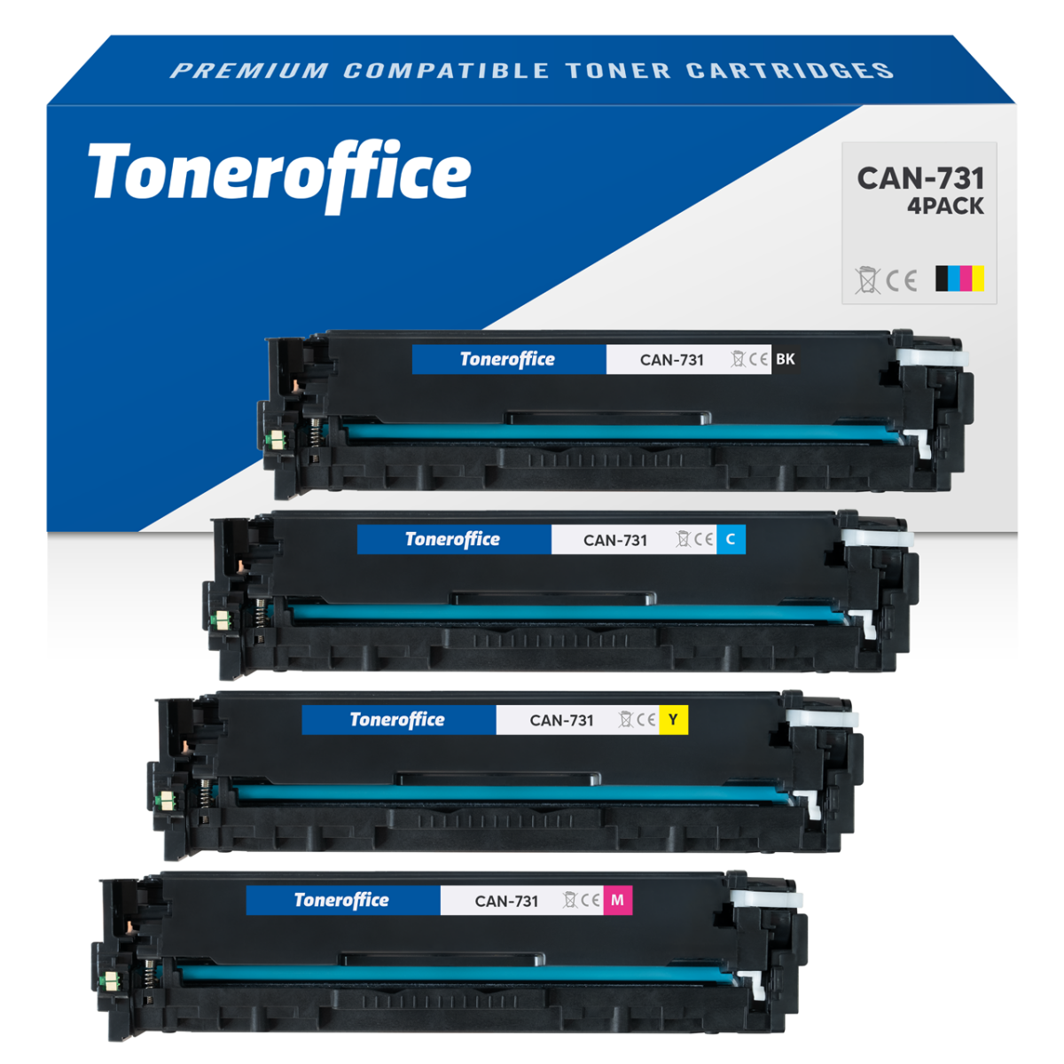 Canon 731 Multipack Toner kompatibel | Toneroffice, 74,99