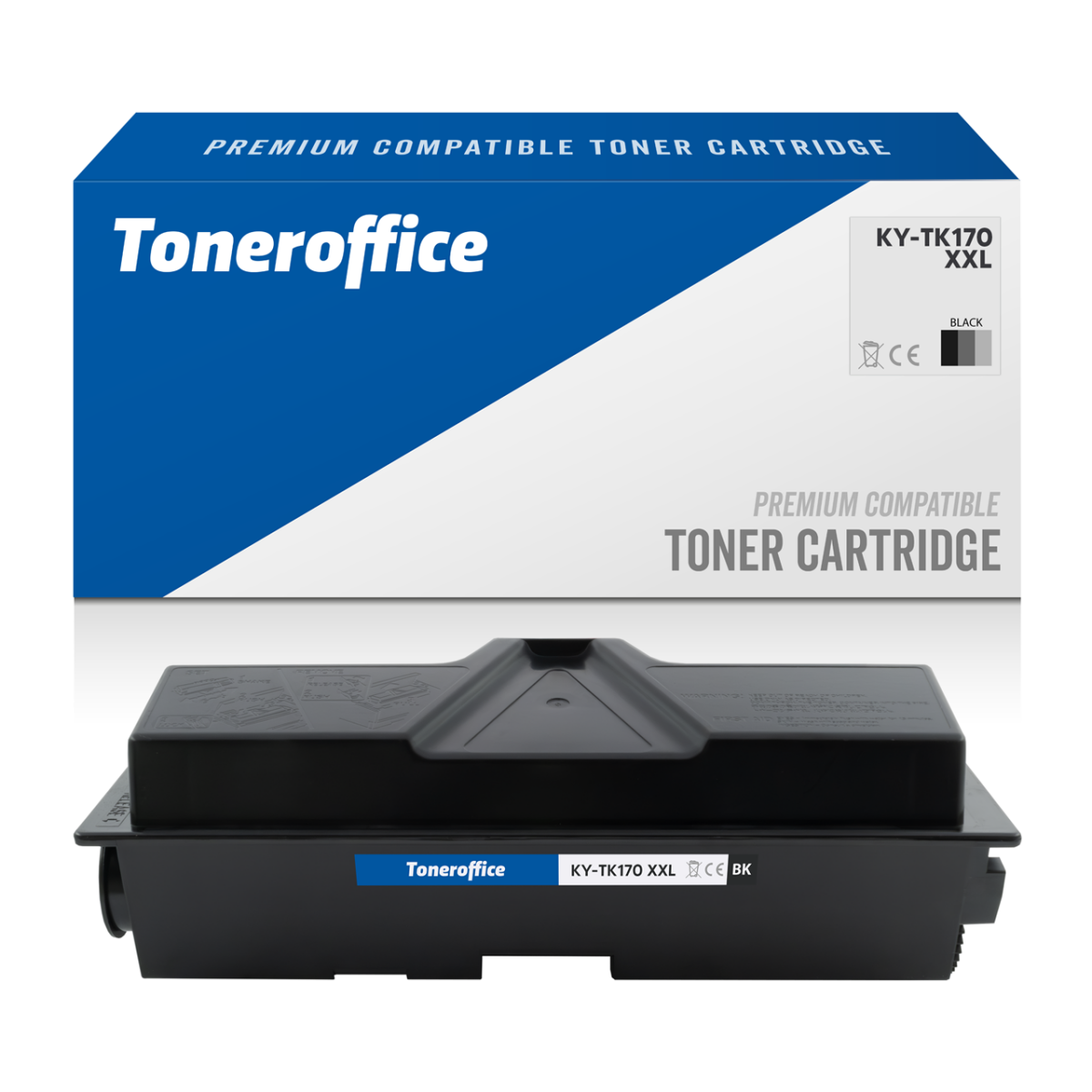 Kyocera TK-170 XXL Toner Schwarz kompatibel | Toneroffice, 19,99