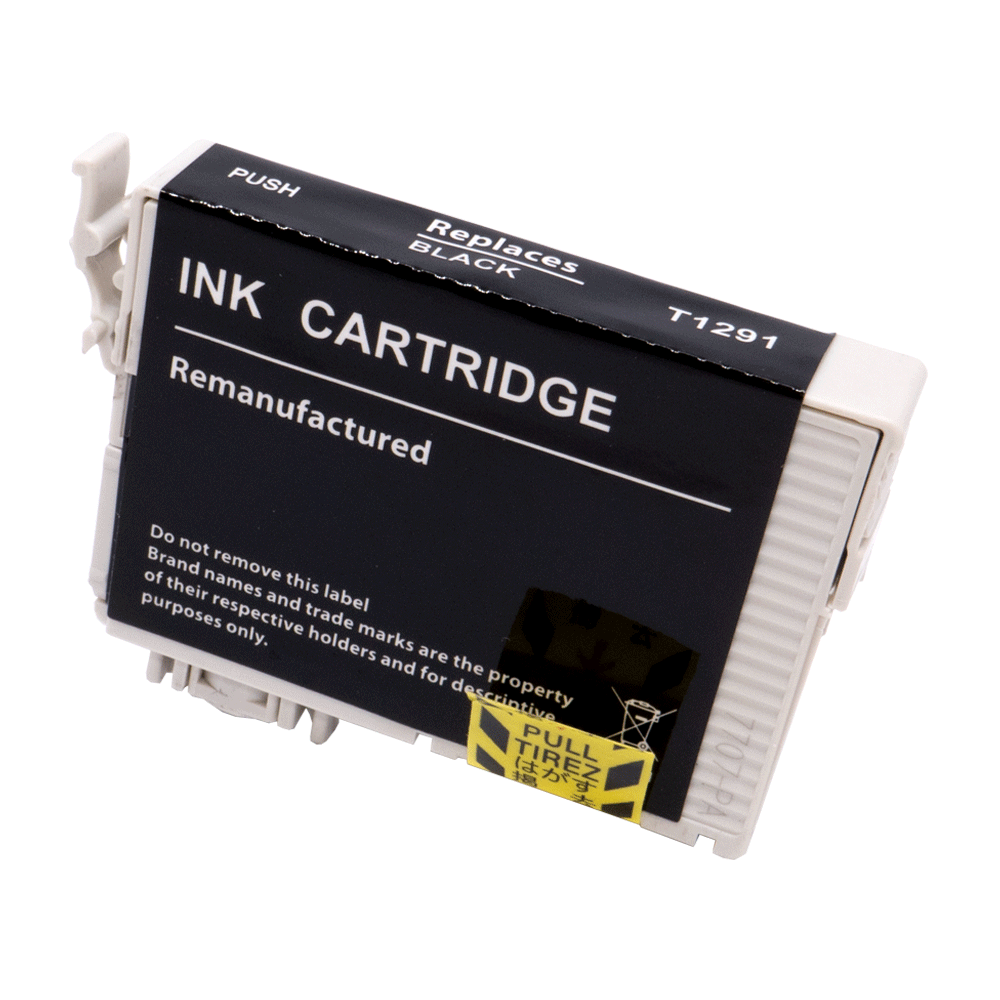 Epson T1291 Schwarz Druckerpatrone kompatibel | Toneroffice, 4,99