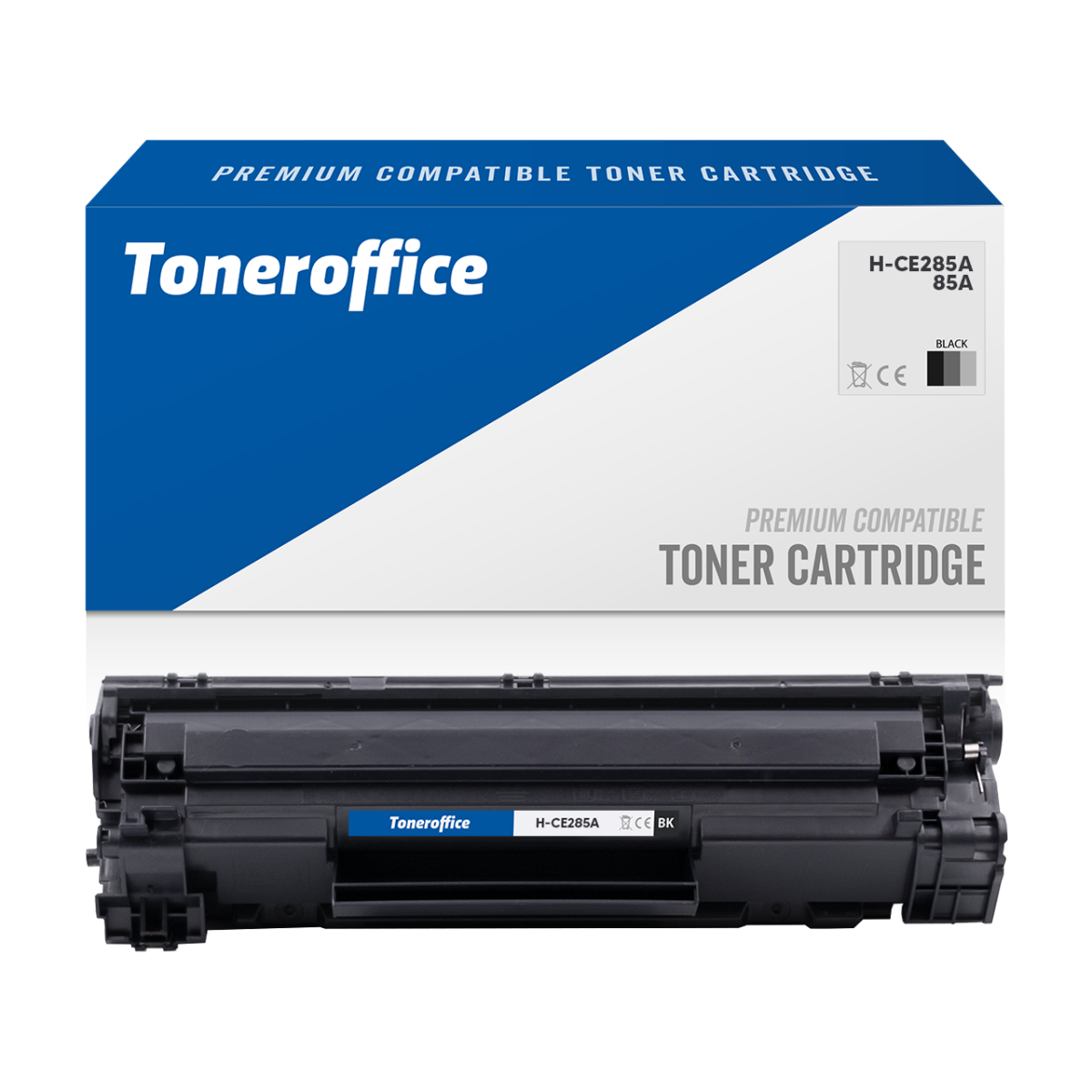HP 85A Toner (CE285A) Schwarz kompatibel | Toneroffice, 22,99