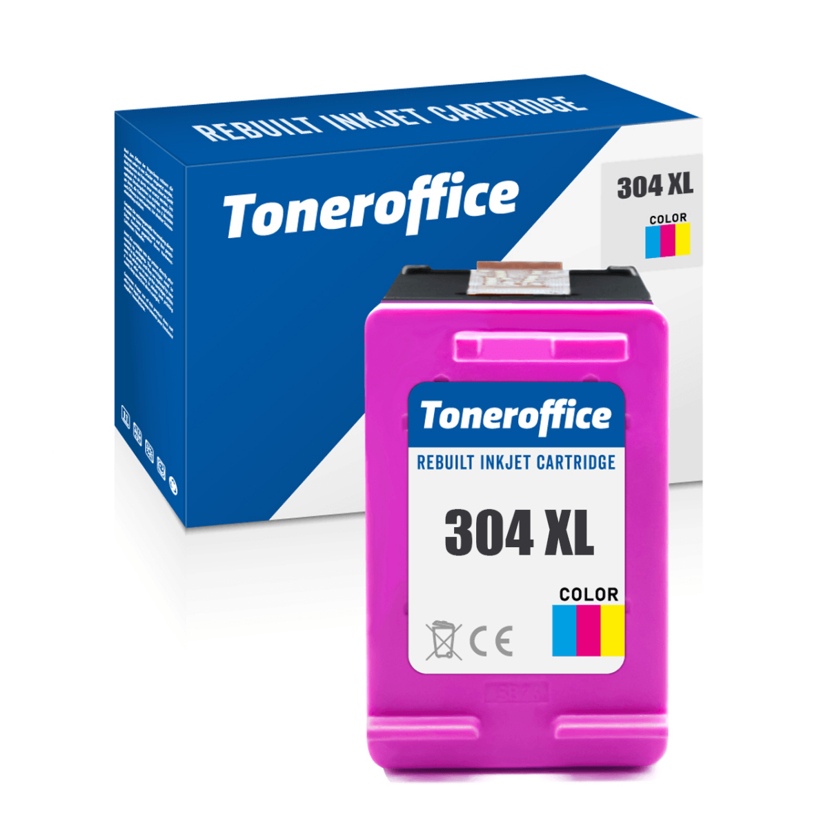 HP 304 XL Color N9K07AE Patrone kompatibel | Toneroffice, 19,99