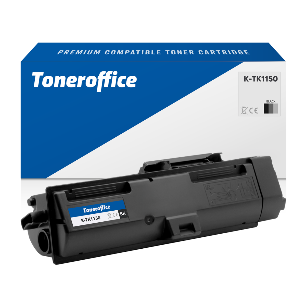 Kyocera TK-1150 Toner Schwarz kompatibel | Toneroffice, 22,99