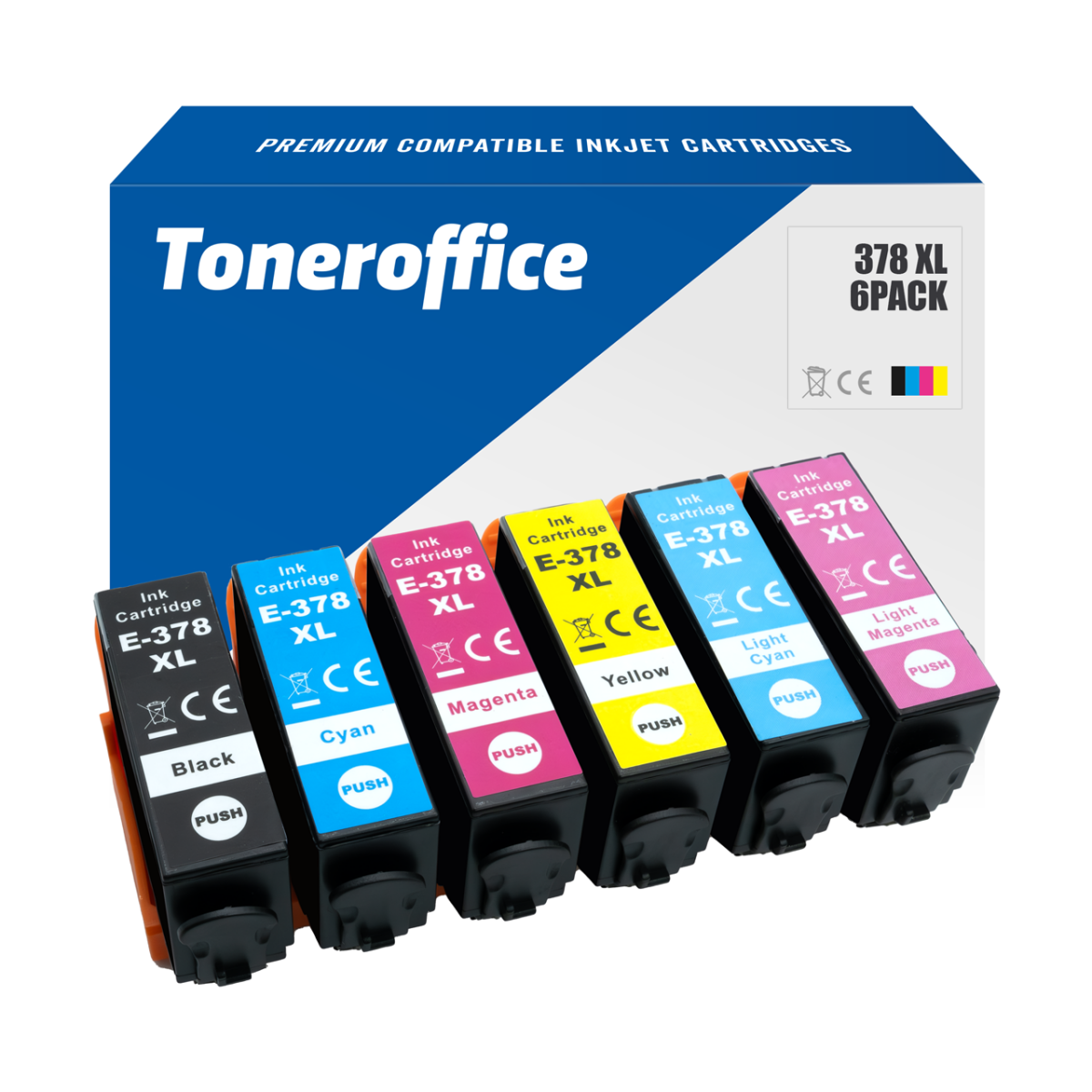 Epson 378 XL Multipack Patronen kompatibel | Toneroffice, 34,99