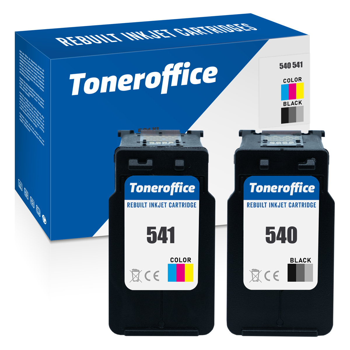 Canon PG540 CL541 Multipack Patronen kompatibel, 34,99