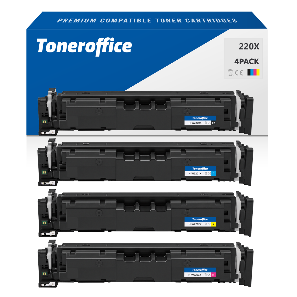HP Color LaserJet Pro MFP 4302fdn Toner 220X kompatibel, 143,99